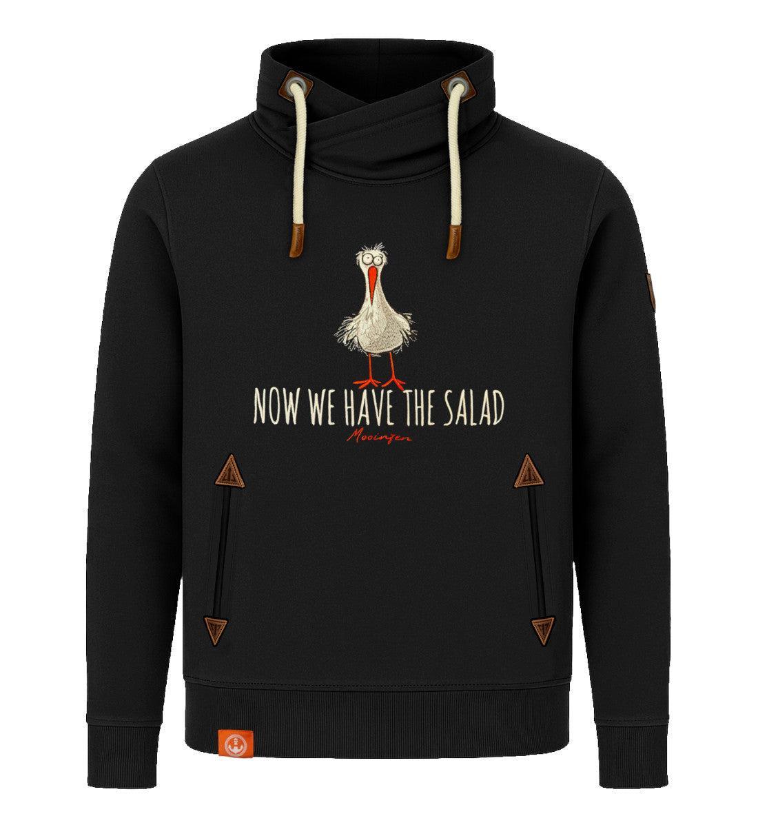Now we have the Salad · Unisex Bio Schalkragen Sweatshirt (ohne Kapuze ...